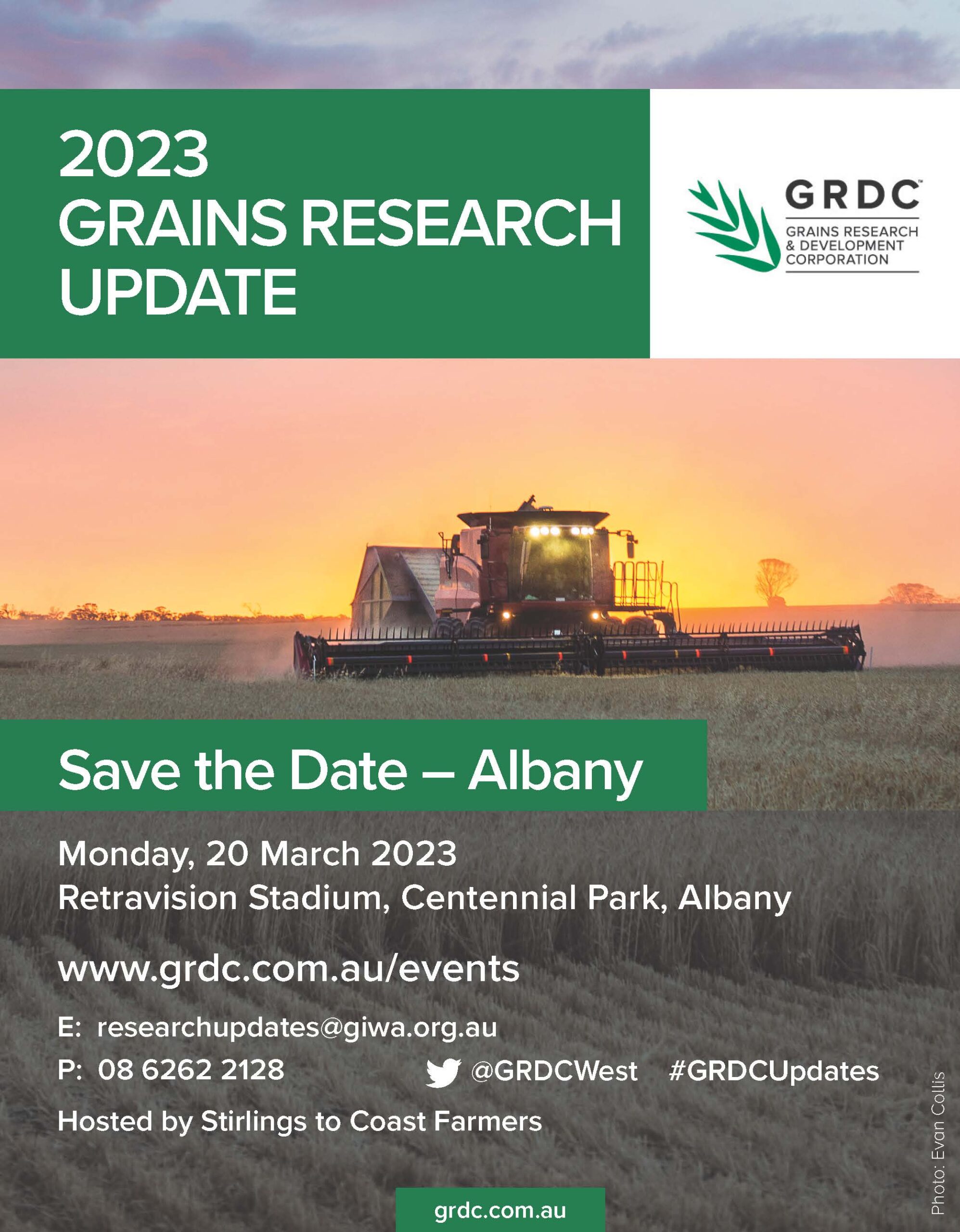 2023 Regional GRDC Grains Research Update, Albany | Grain Industry Association of Western Australia
